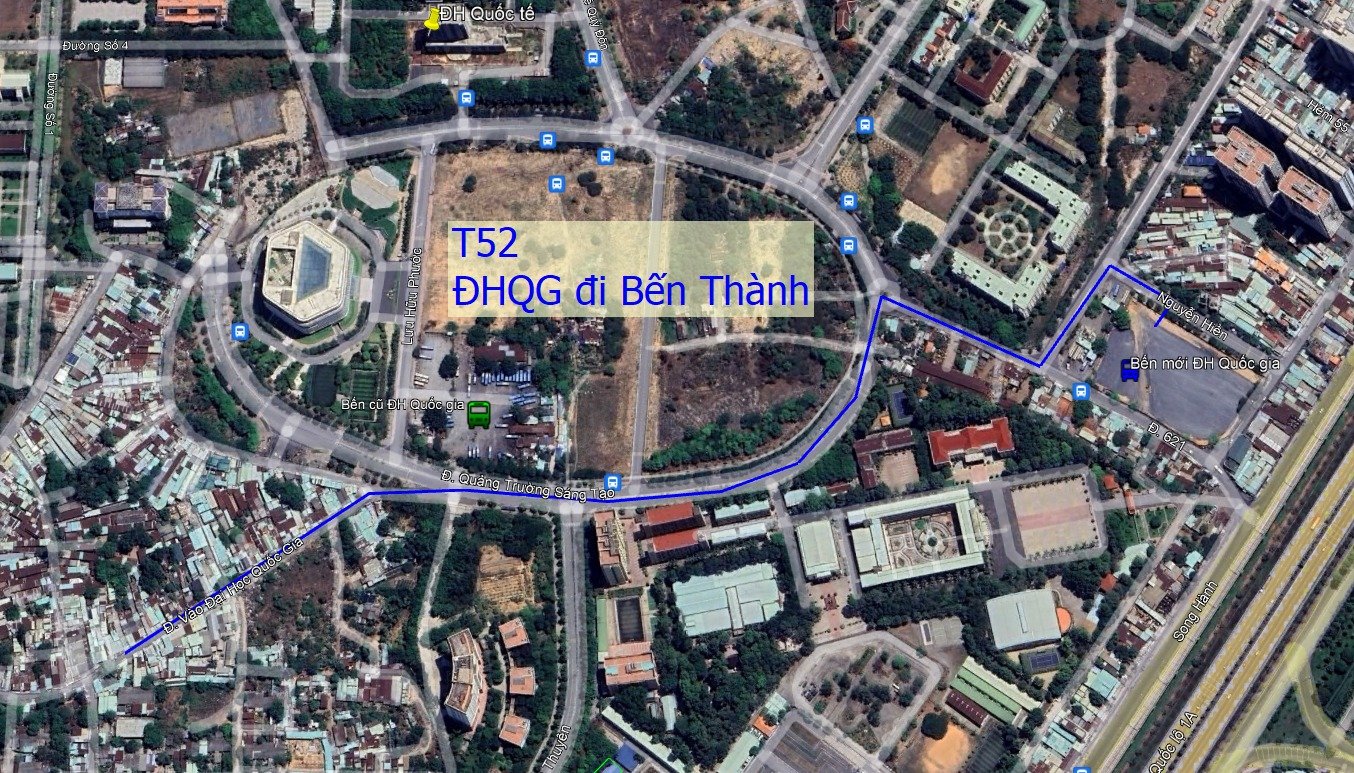 TB Di Dời Bến xe buýt khu A ĐHQG-HCM – IU Office of Student Services
