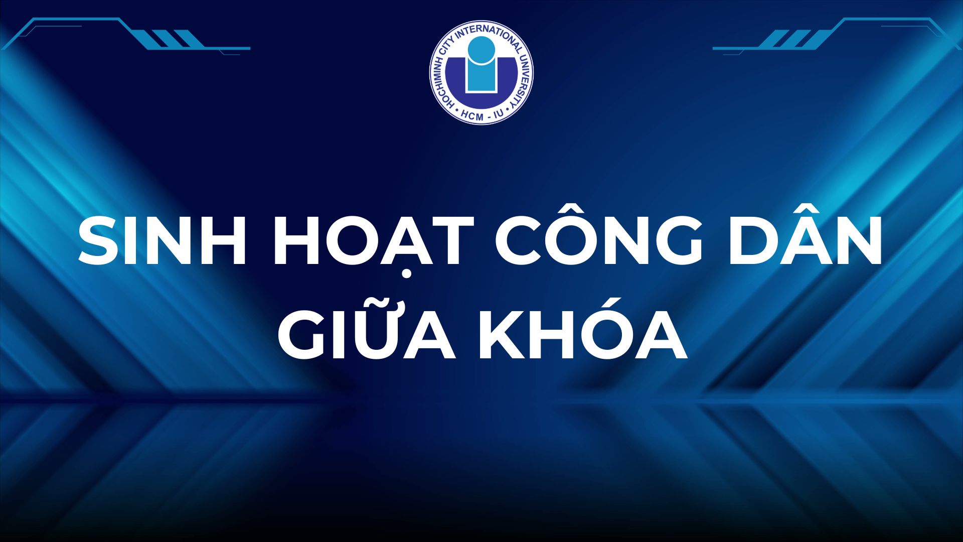 Thông báo về chương trình sinh hoạt công dân giữa khóa năm học 2024 ...