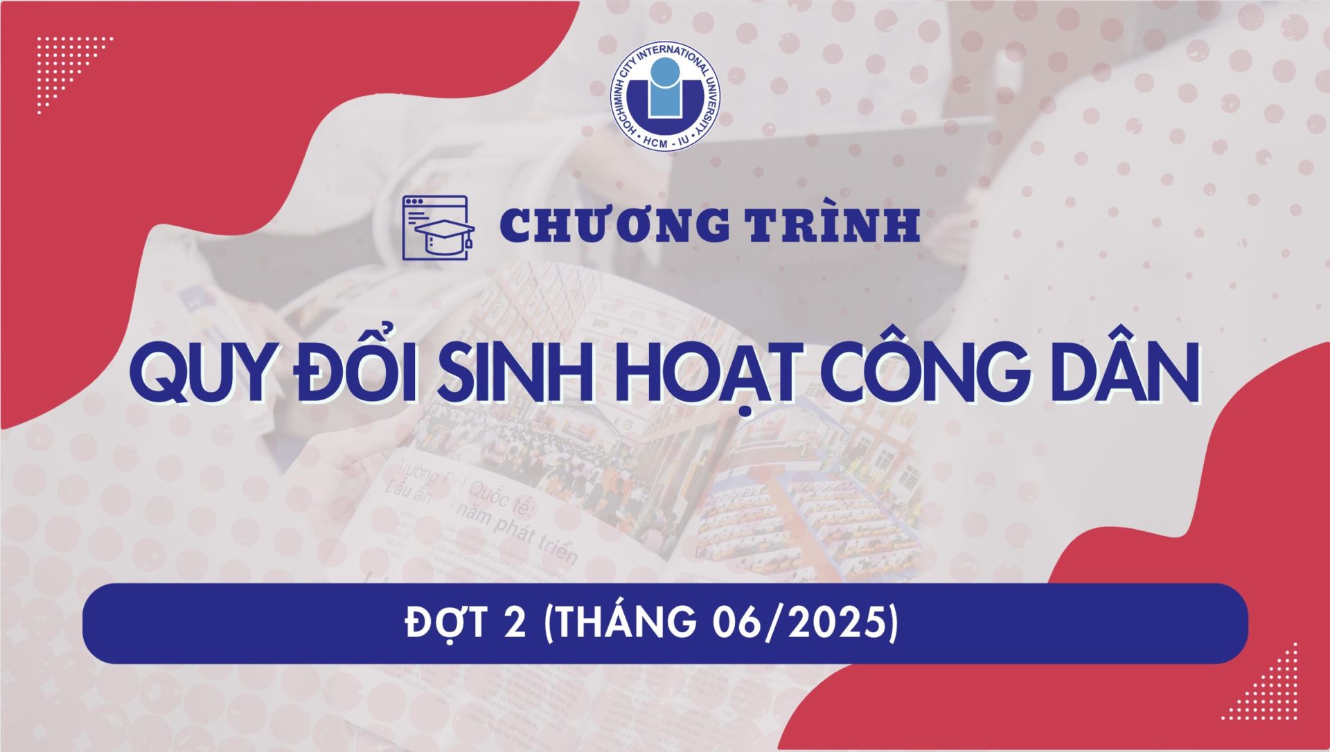 Chương trình Quy đổi SHCD Đợt 2 năm 2025 – IU Office of Student Services